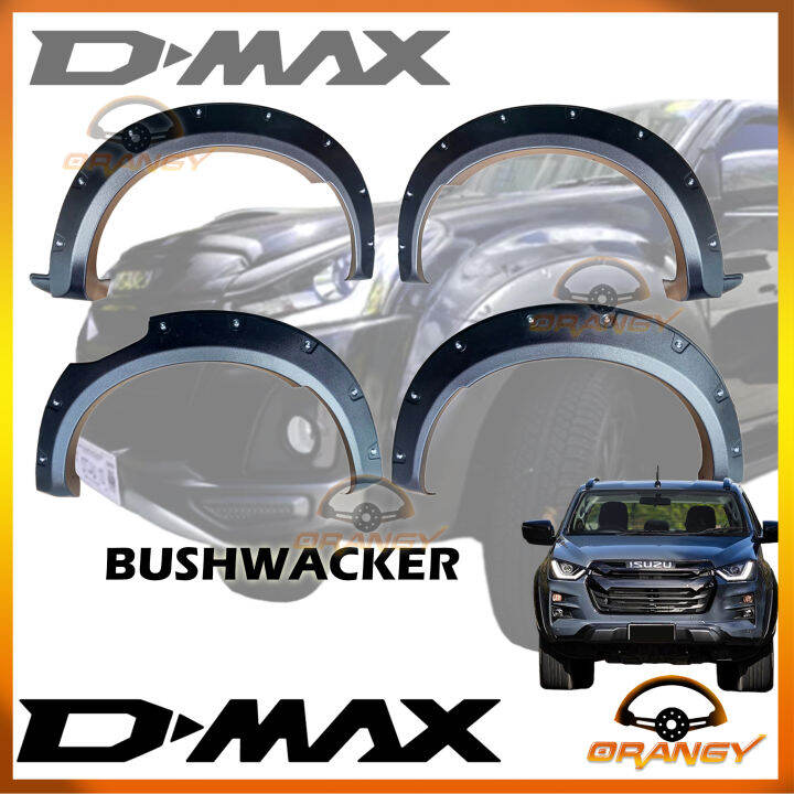 Isuzu DMAX 2021 to 2023 OEM Bushwacker Plain Black | Lazada PH