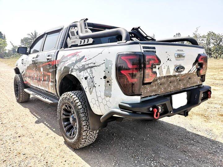 กันชนท้ายออฟโรด เรนเจอร์ 2012-2022 TW Ford Ranger Off Road Rear Bumper ...