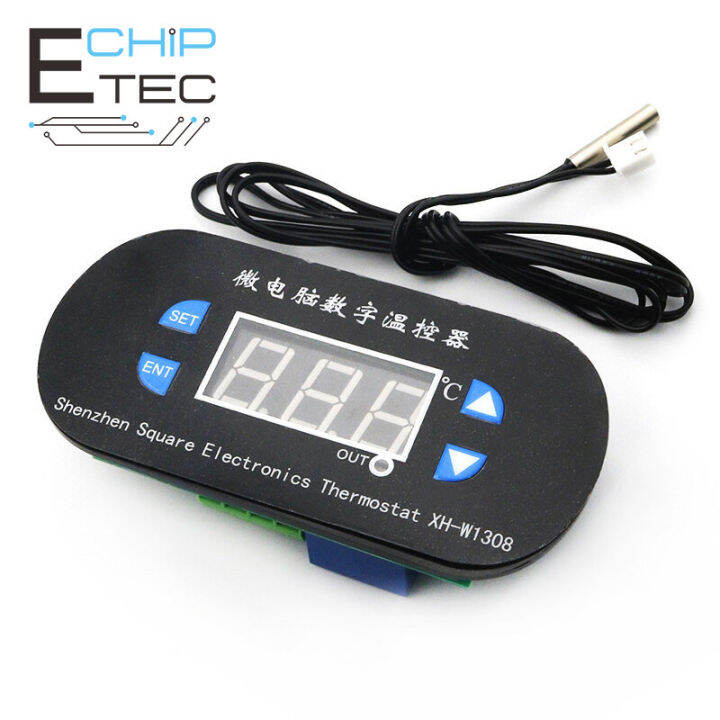 1PCS XH-W1308 AC 220V DC 12V 24V adjustable digital heat and cold sensor temperature controller ...