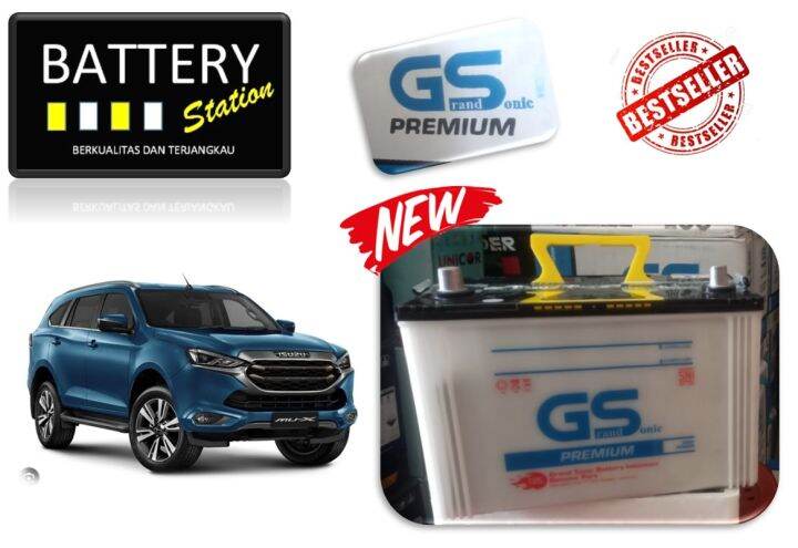 Aki mobil Isuzu Elf L300 Nissan MU-X Basah GS N70 Isuzu MUX, Genset, Excavator B | Lazada Indonesia