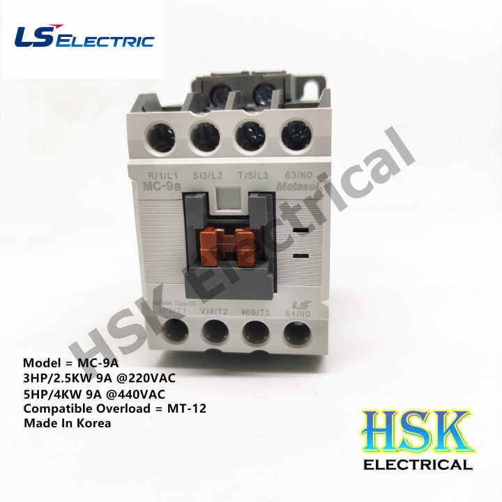 9A to 22A LS Electric Korea Magnetic Contactor MC-9A MC-9B MC-12A MC ...