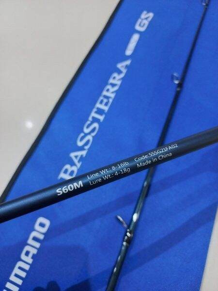 Joran Spinning Shimano BASSTERRA EV GS S60M (NEW 2022) | Lazada Indonesia