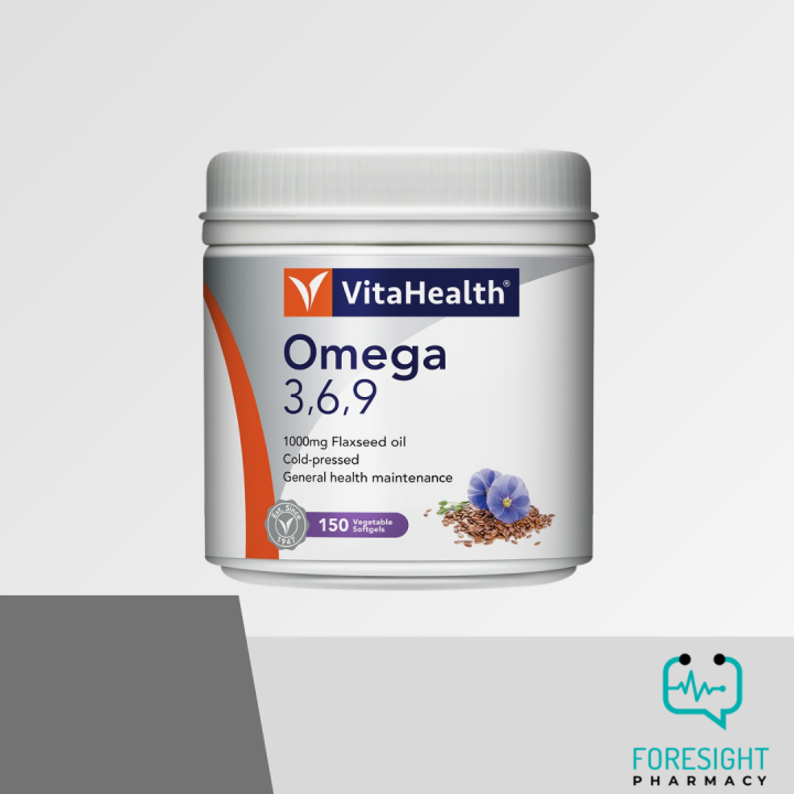 Vitahealth Omega 3,6,9 Vegicap 150s | Lazada