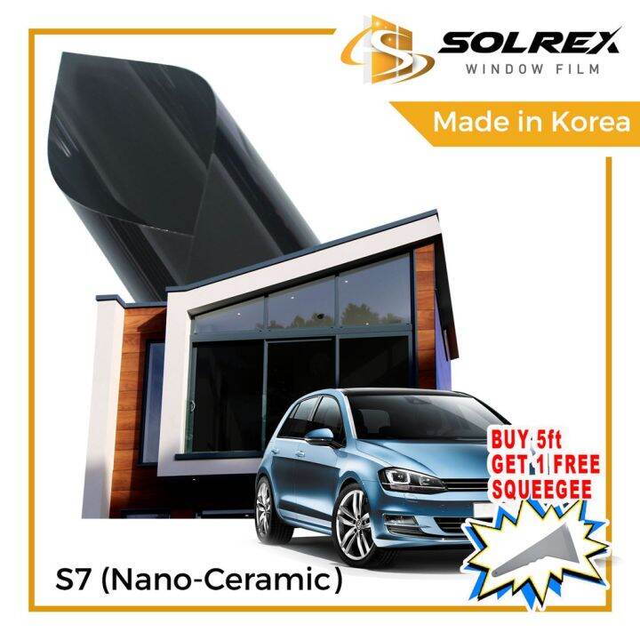 Solrex Window Film (Tint) - S7 (Nano-Ceramic) | Lazada PH