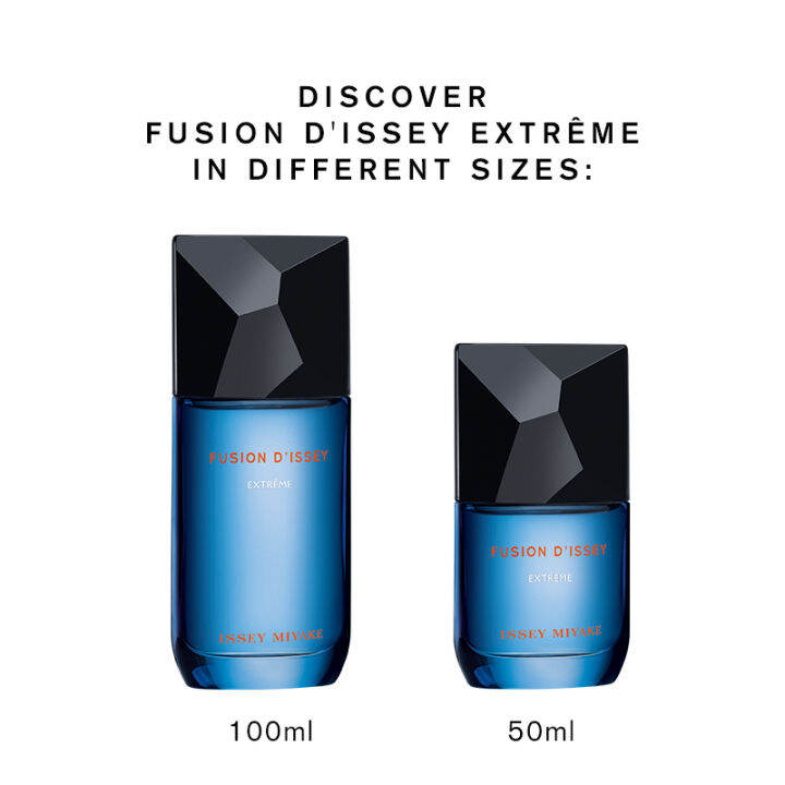 Issey Miyake Fusion D'Issey Extreme EDT Intense 50ml (ผลิต Jan 21) น้ำหอมสำหรับผู้ชาย ผสมผสาน ...