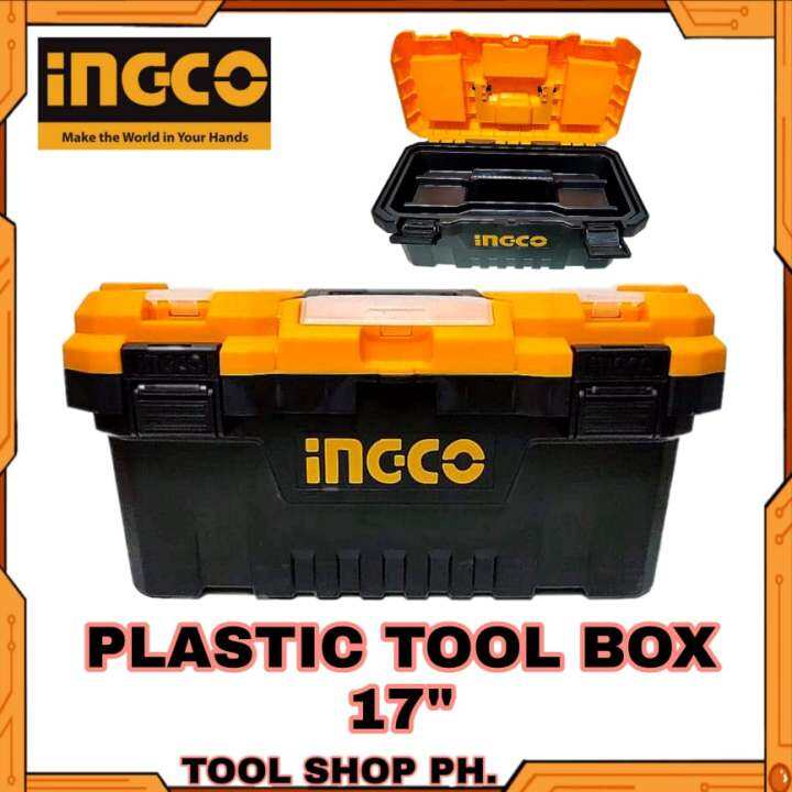 INGCO PLASTIC TOOL BOX 17" (PBX1701) | Lazada PH