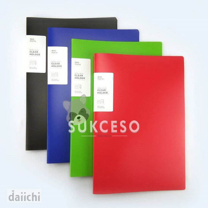 Daiichi Clear Holder A4 40 Pocket / Map Dokumen Murah Berkulitas ...