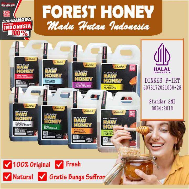 Madu Hutan Asli Murni 100% 500 Gr - Pure Forest Honey All Variant ...