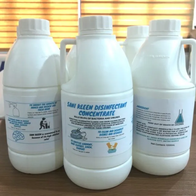 SANI KLEEN DISINFECTANT CONCENTRATE 1Liter with scent | Lazada PH