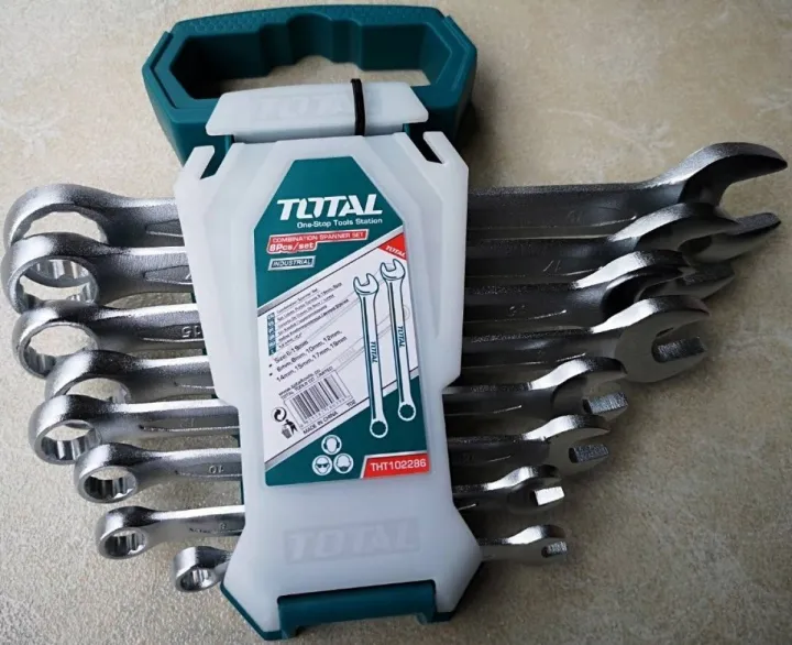 Total Tools Combination Spanner Set 6mm-19mm (8pcs) THT102286 | Lazada PH