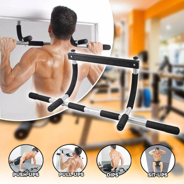 Iron Gym Total Upper Body Work Out Bar (Black) | Lazada PH