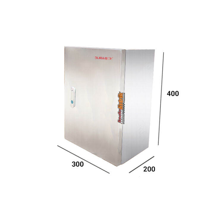 Box Panel Listrik Stainless Steel Indoor Wall SIW-ST 30x40x20 DURABOX ...
