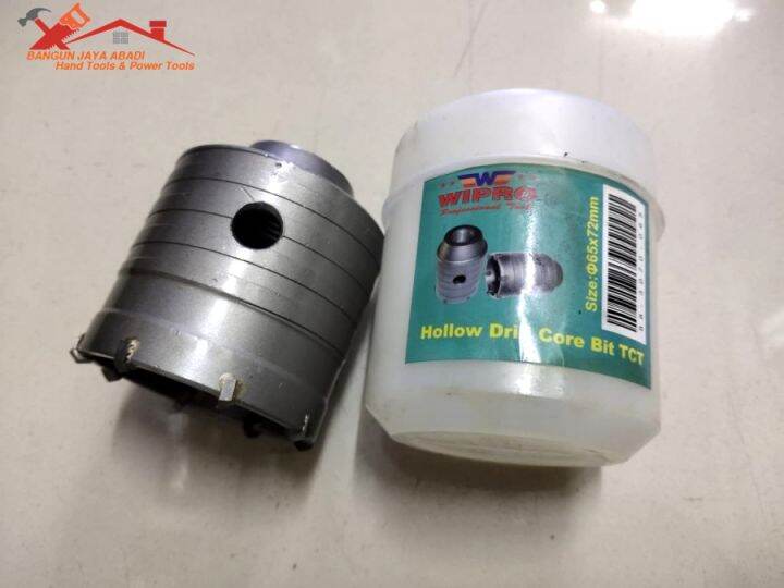 BjA - Hole saw Beton 65mm / Hollow Drill Core Bit 65mm / Mata Bor Beton ...
