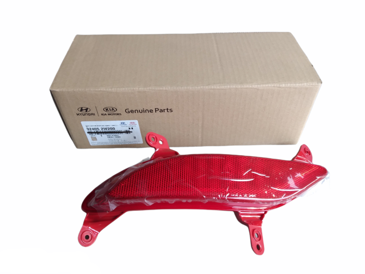 [ORIGINAL] 924052W200 BUMPER TRIM REFLECTOR LEFT SIDE HYUNDAI SANTA FE ...