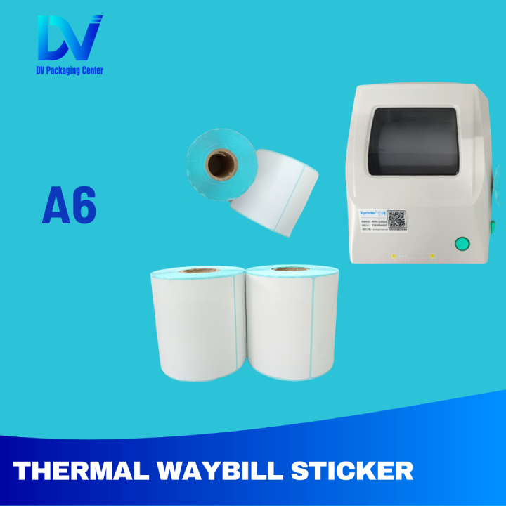 Thermal Waybill Sticker - 105mm x 148mm | Lazada PH