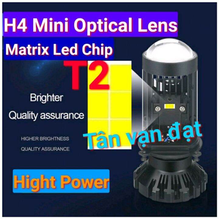 Bi led mini project chân H4 ADIU và T2 với quạt không dây ánh sáng ...