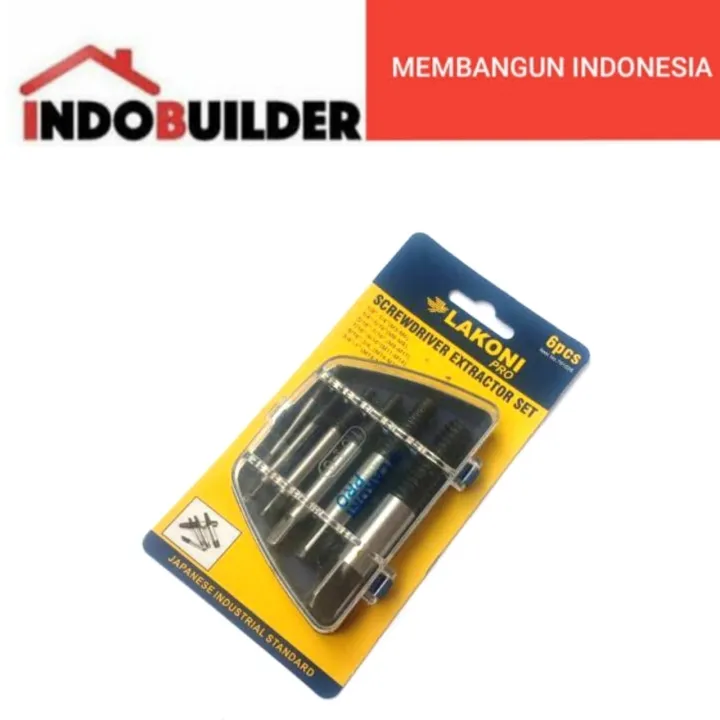 LAKONI PRO HAND TAP BALIK SET 6 PC / SCREWDRIVER EXTRACTOR SET | Lazada ...