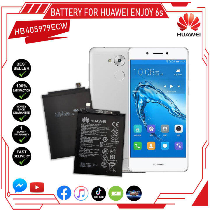 Battery For Huawei Enjoy 6s Battery Model: HB405979ECW (3020mAh ...