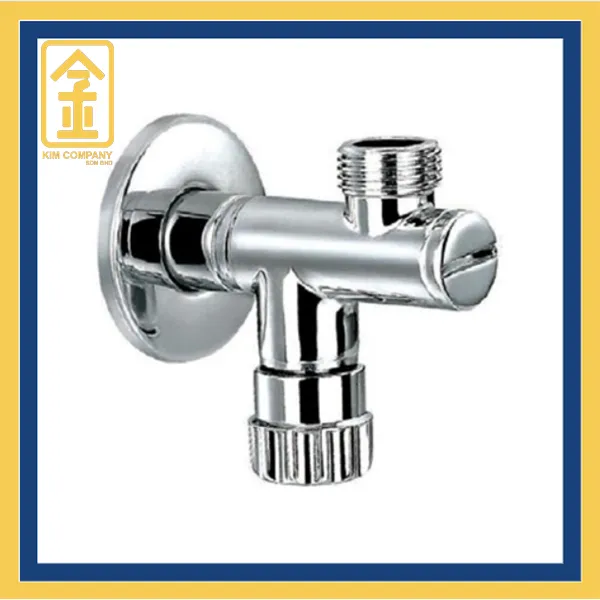 Premtex Angle Valve (PRM-AVC6D-98-CP) || Bathroom Faucet || Water Tap ...