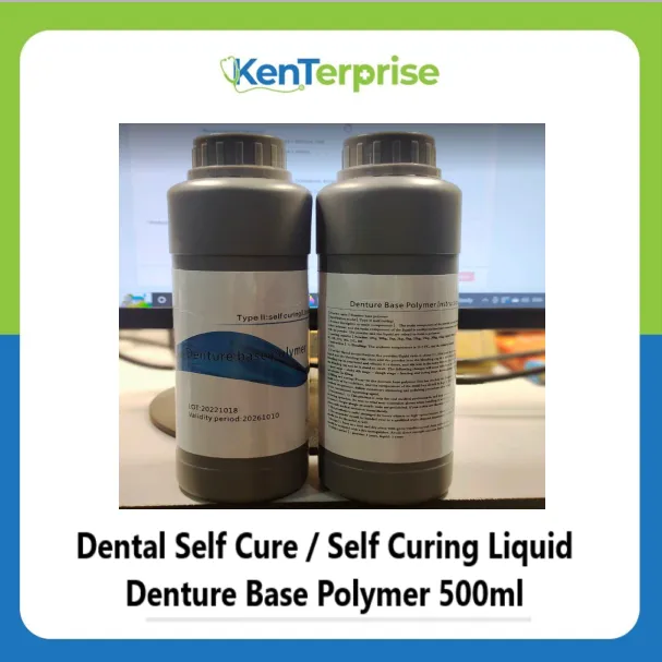 Dental Self Cure / Self Curing Liquid Denture base Polymer 500ml ...