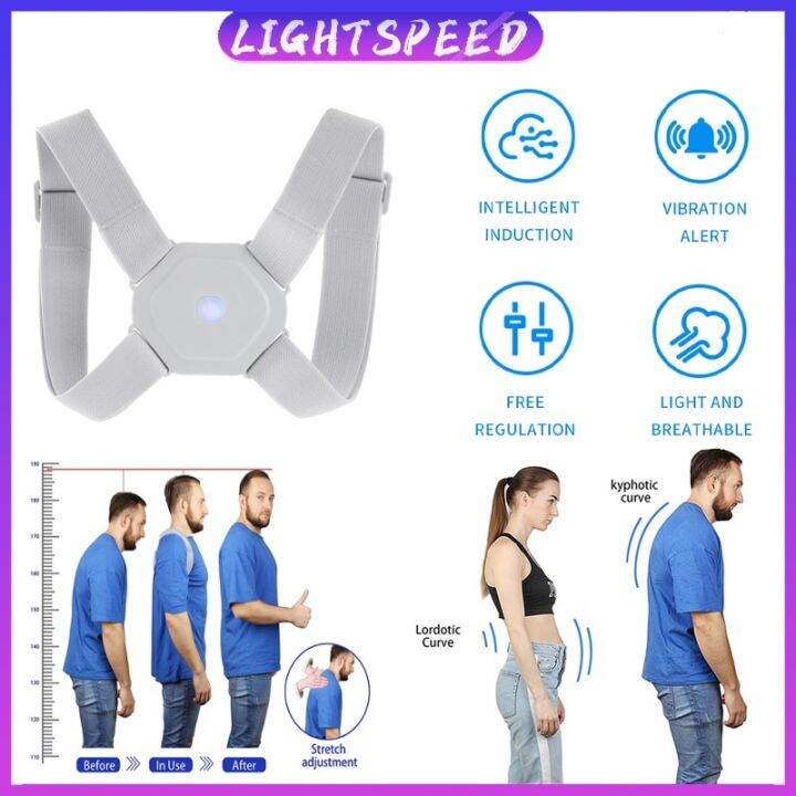 Intelligent Posture Corrector Back Spine Support Spine Trainer Smart ...