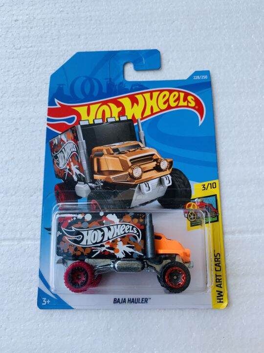 HOT WHEELS HOTWHEELS BAJA HAULER HW ART CARS DIECAST MOBIL MAINAN ...