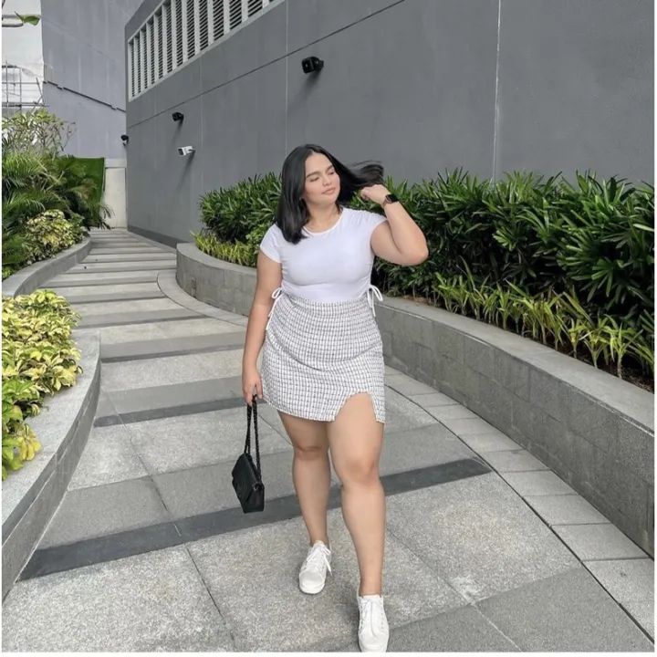 AMELIE TWEED SKIRT PLUS SIZE | Lazada PH