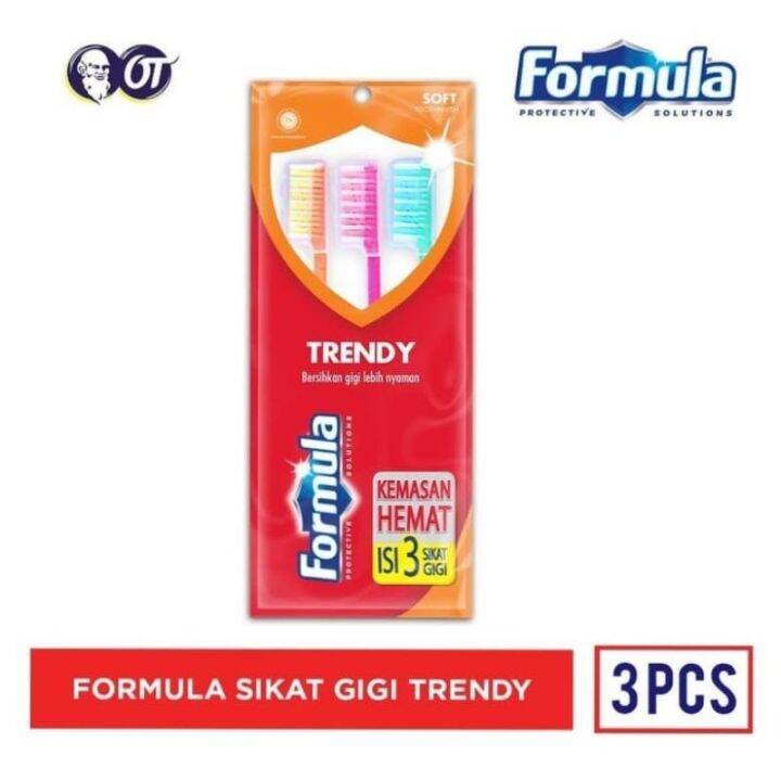 FORMULA SIKAT GIGI DIAMOND MEDIUM/TRENDY BLING (ISI 3/ ISI 1) | Lazada ...