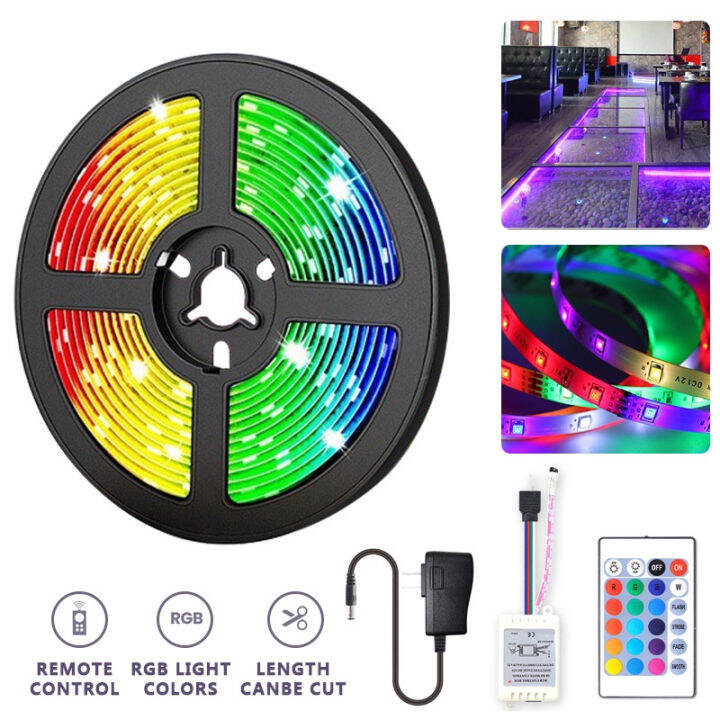 【New Product】COD 5/10/15 Meters Indoor/Outdoor LED RGB Strip Light ...