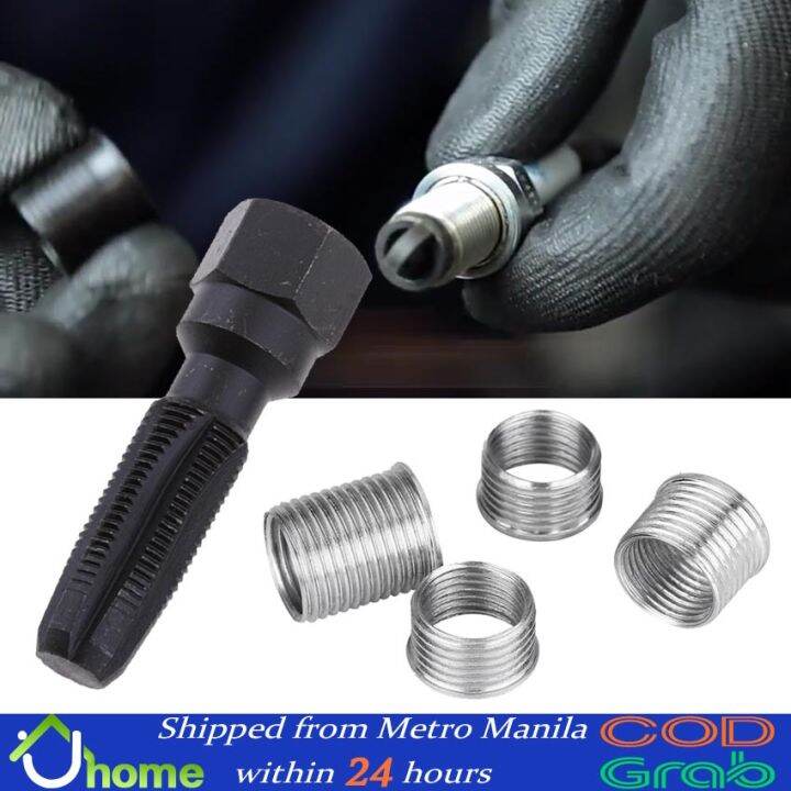 【COD】 【SOYACAR】Cylinder Head Tap Reamer Helicoil Thread Repair Kit Tool ...