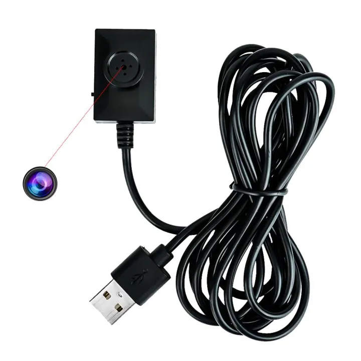 Mini 1080P Button Pinhole Hidden Spycam Camera | Lazada PH