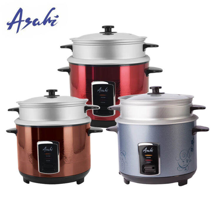 Dealco | Asahi Automatic Rice Cooker 10 Cups 1.8L Straight Type with ...