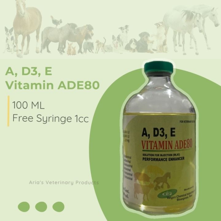 Vitamin ADE 80 100ml Injectable | Lazada PH