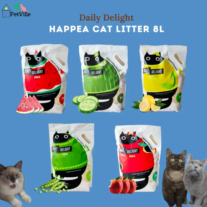 Daily Delight HAPPEA Cat Litter 8L | Lazada PH