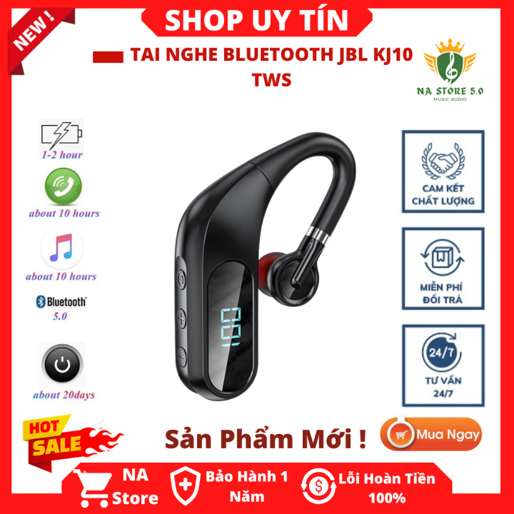 TAI NGHE BLUETOOTH JBL KJ10 TWS _ Tai nghe nhét tai. Thiết kế sang trọng, tiện lợi khi mang theo ...