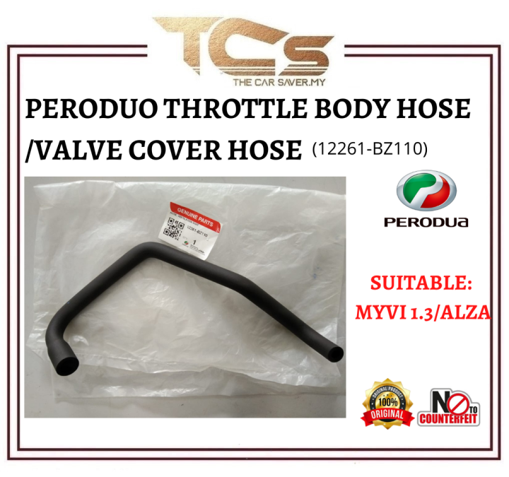 ORIGINAL PERODUA THROTTLE BODY HOSE/VALVE COVER HOSE MYVI 1.3 ALZA ...