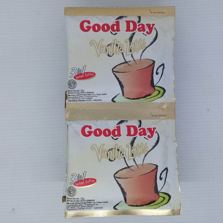 Good Day Instant Coffee 3 in 1 Minuman Coffee Yang Nikmat dan praktis ...