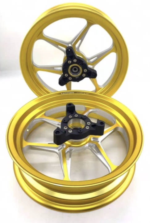 Leivenger Forged CNC Alloy Mags “The Viper” For Yamaha Nmax 155 v1(x13 ...