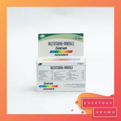 Centrum Advance Multivitamin Tablets 30s | Lazada PH