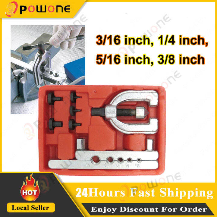 Pi-pe Flaring Tool case SAE Standard 45 Degree Double Single Tube Nut ...