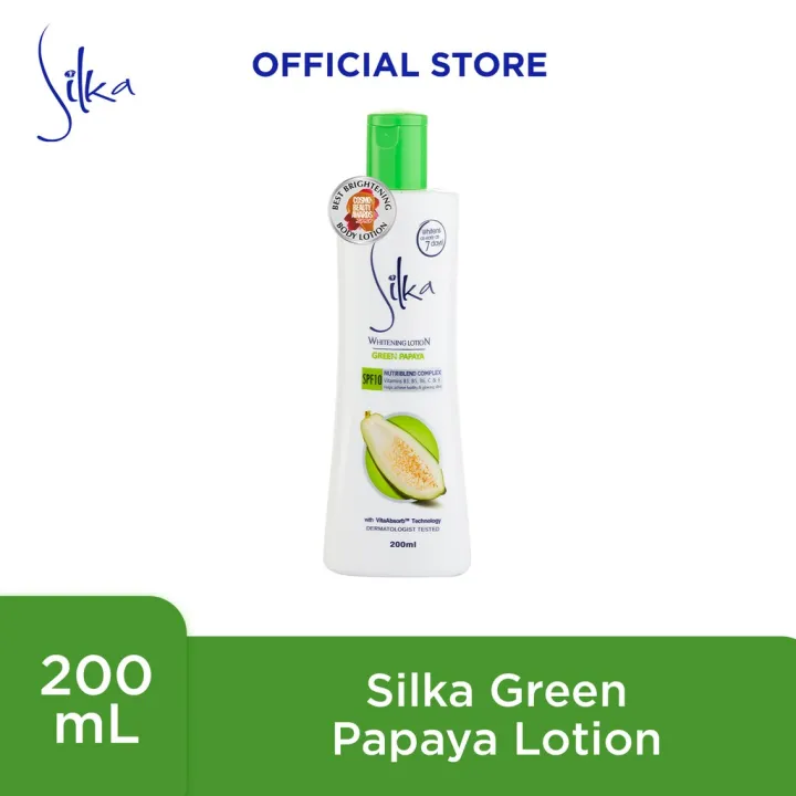 Silka Green Papaya Lotion 200ml | Lazada PH