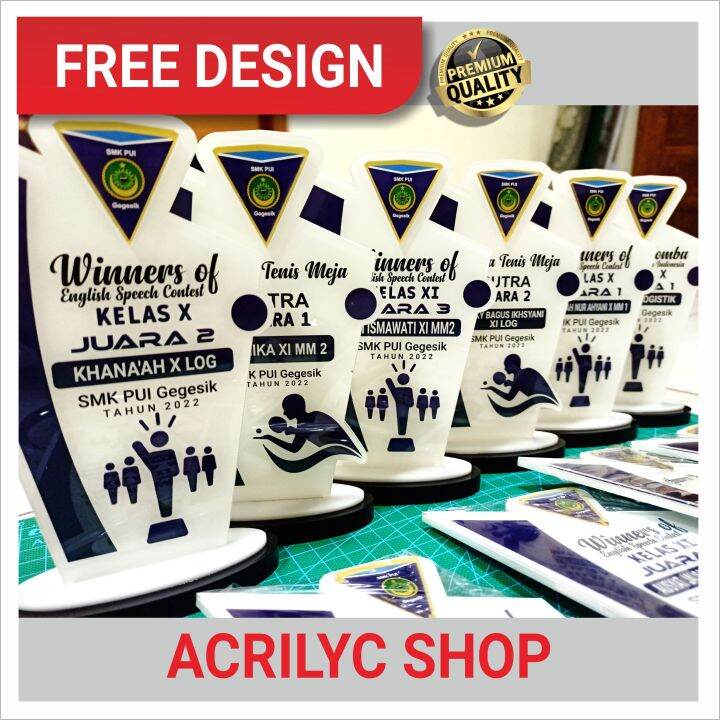 Plakat Acrilik Vandel kenang kenangan TK,SD,MI, SMP, SMA Universitas ...