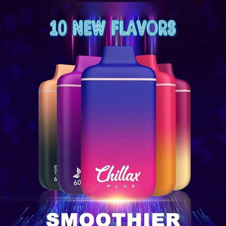 selling CHILLAX PLUS 6000 PUFFS Dispos Pod (50mg / ml -5 )500mAh ...