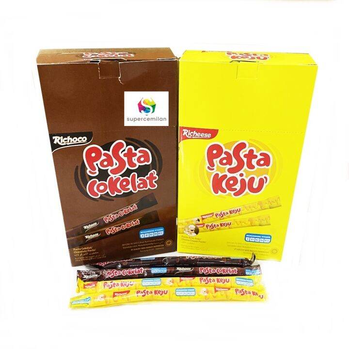 Pasta Keju (Richeese) dan Cokelat (Richoco) isi 30 pcs | Lazada Indonesia
