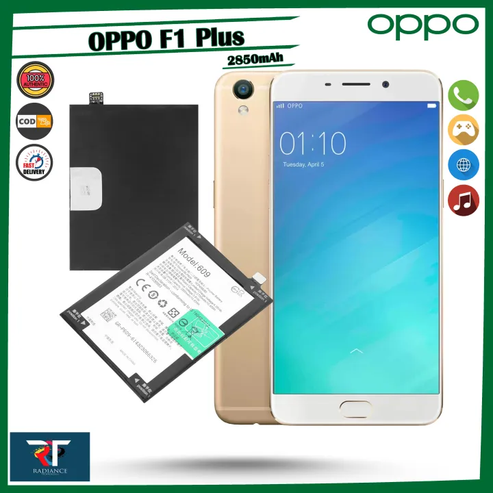 O P P O F1 Plus Battery ( Genuine Manufacture ) | Model: BLP609 | Lazada PH