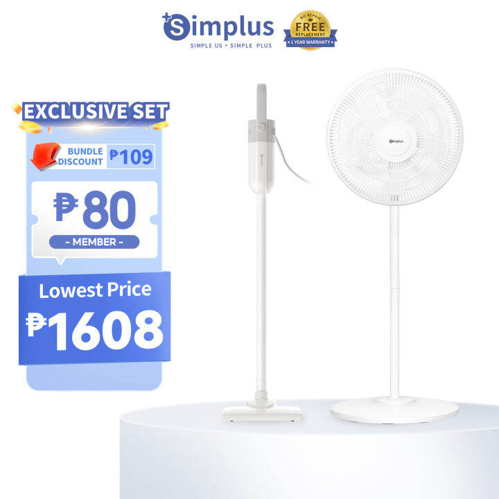 Simplus 3 In 1 Vacuum Cleaner Portable Vacuum Cleaner Ultra Quiet 15000 ...