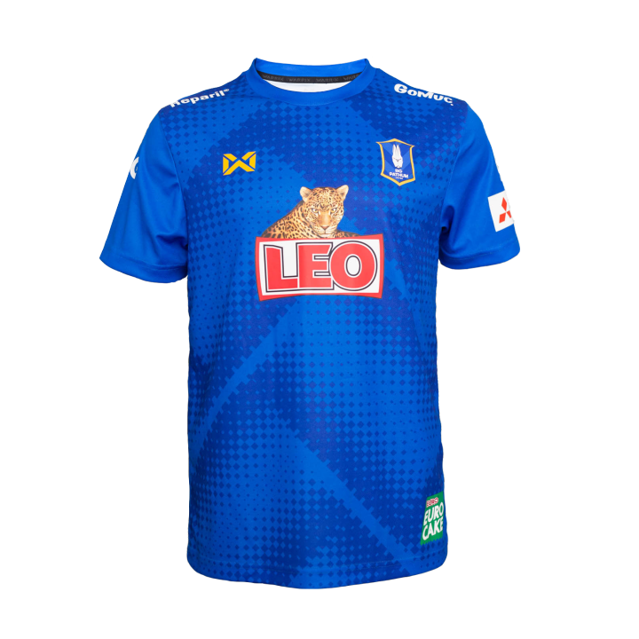 WARRIX BGPU Training shirt เสื้อซ้อมสีน้ำเงิน สโมสร BGPU 2021/2022 ...