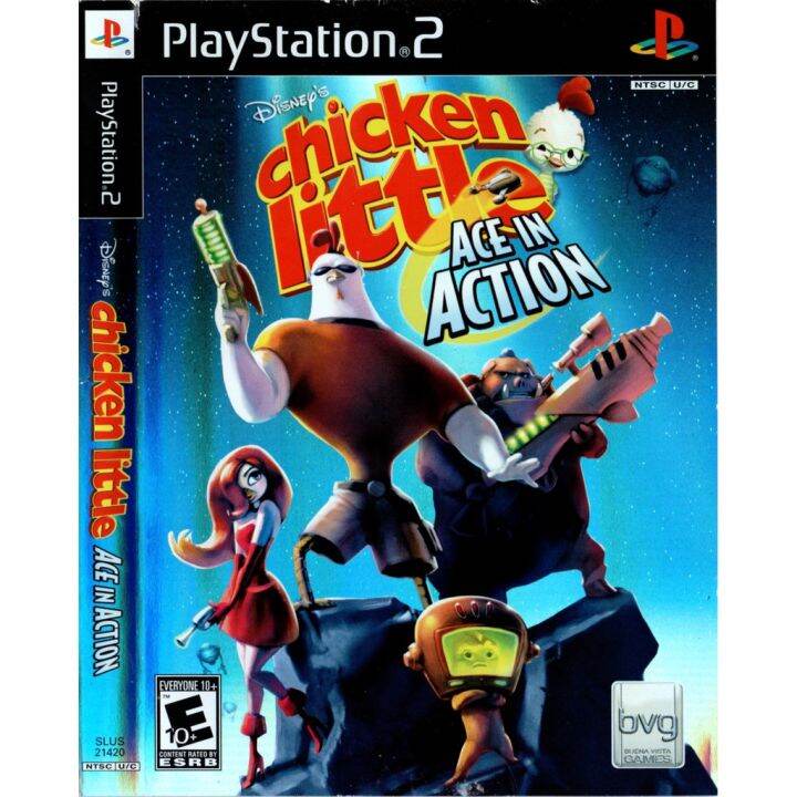 แผ่นเกมส์ Chicken Little Ace in Action PS2 Playstation2 คุณภาพสูง ราคา ...