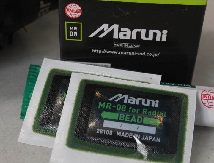 Maruni Japan Vulcanizing Tire Patch MR-08 for SUV and Heavy Trucks ...
