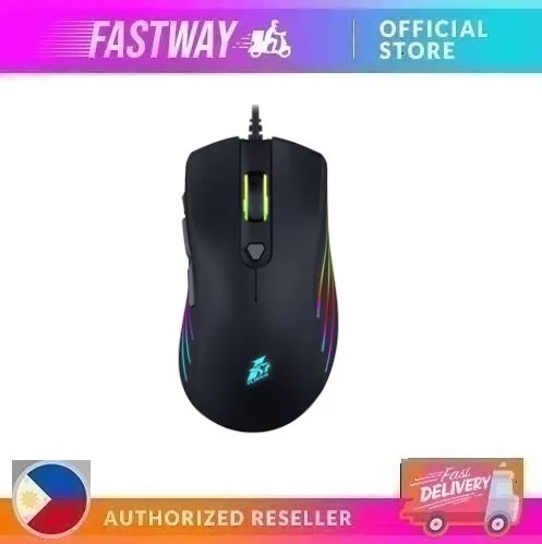 1STPLAYER DEATH KNIGHT DK3.0 E-SPORTS 6400DPI RGB GAMING MOUSE USB ...